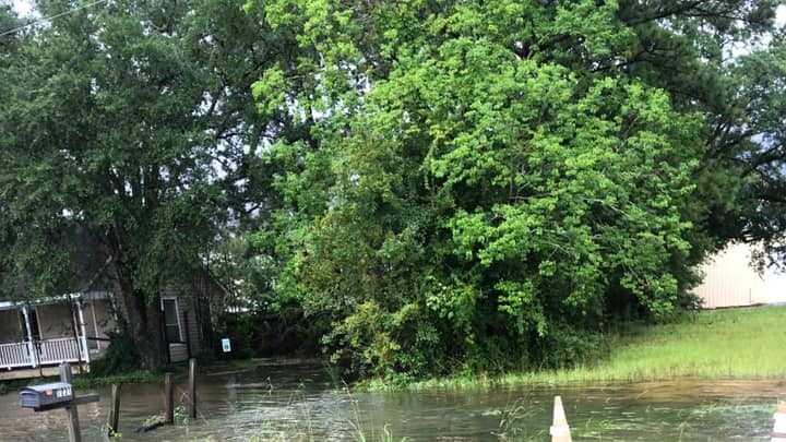 PHOTOS: Widespread flooding after heavy rain in Mandeville
