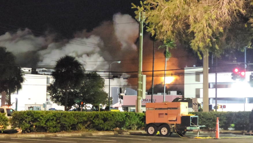 Find out what caused the loud boom in Tampa overnight