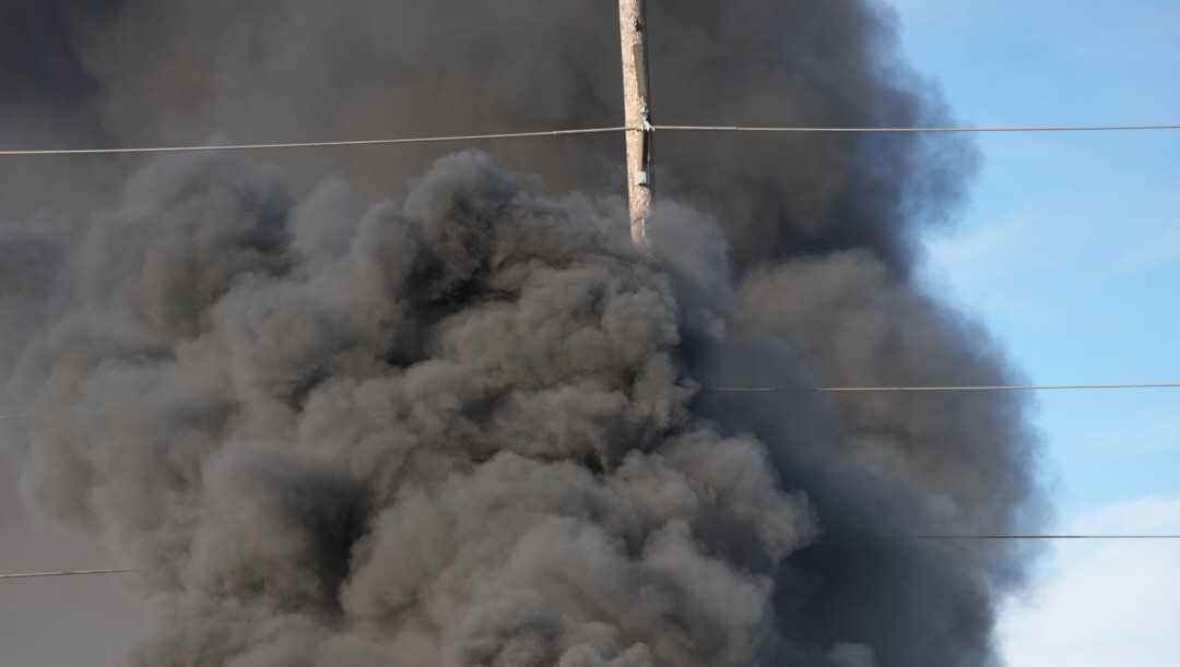Oklahoma City fire crews responding to tank battery fire
