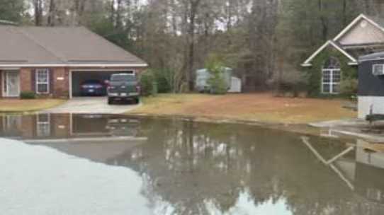 Residents of road in Pooler calling for fix to flooding issue