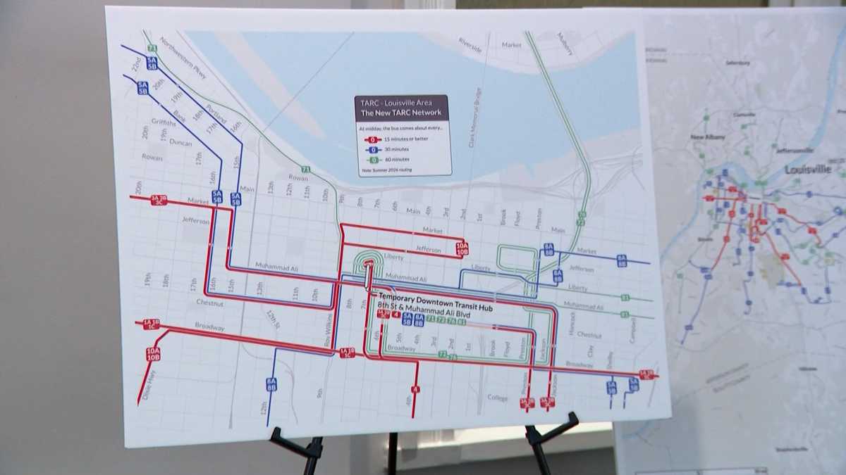 TARC overhauling transit network in 2026 to improve service