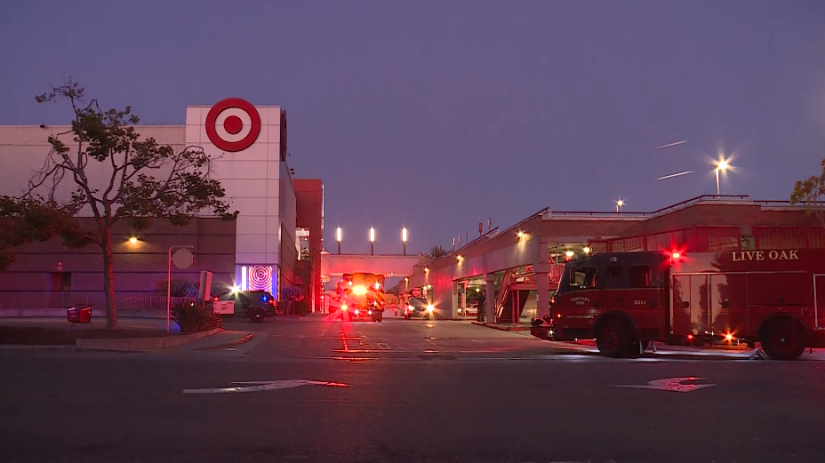 1 in custody after suspected arson at a Target location