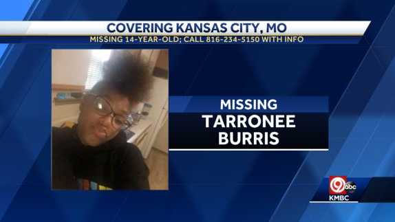 Kansas City Mo Police Say Missing 14 Year Old Found Safe
