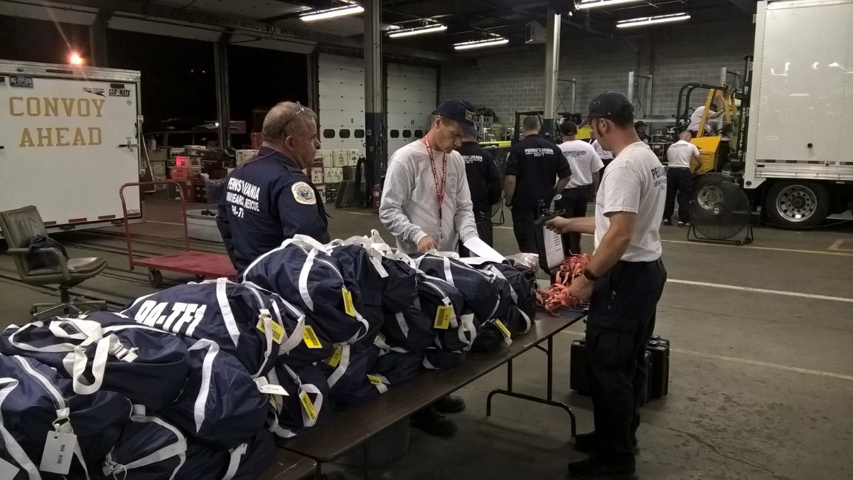 PA Task Force One departs for Texas