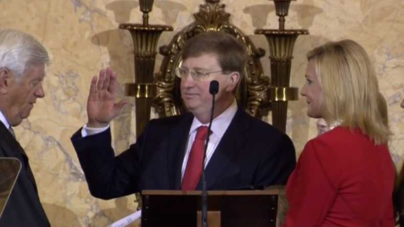 Tate Reeves becomes Mississippi's 65th governor