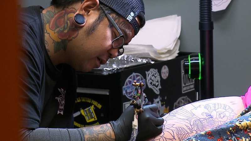 Linked to ink: Tattoo artists raise awareness about human trafficking