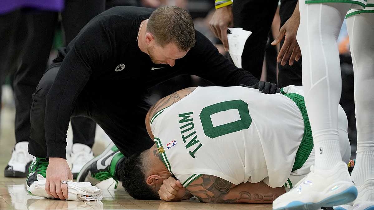Jayson Tatum injury update: Star released from hospital