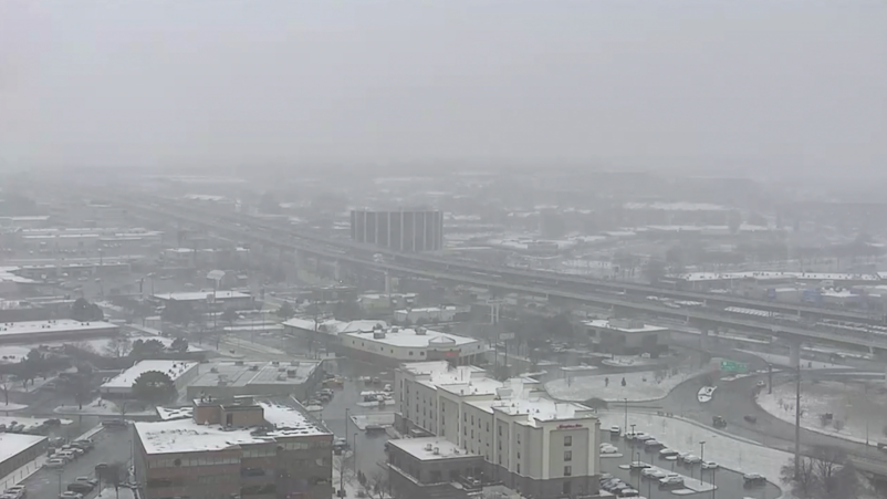 April snowfall in Omaha metro area