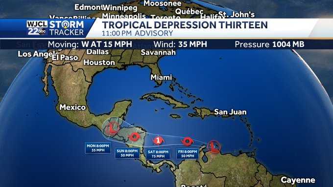 Savannah: Tracking the tropics and your weekend weather