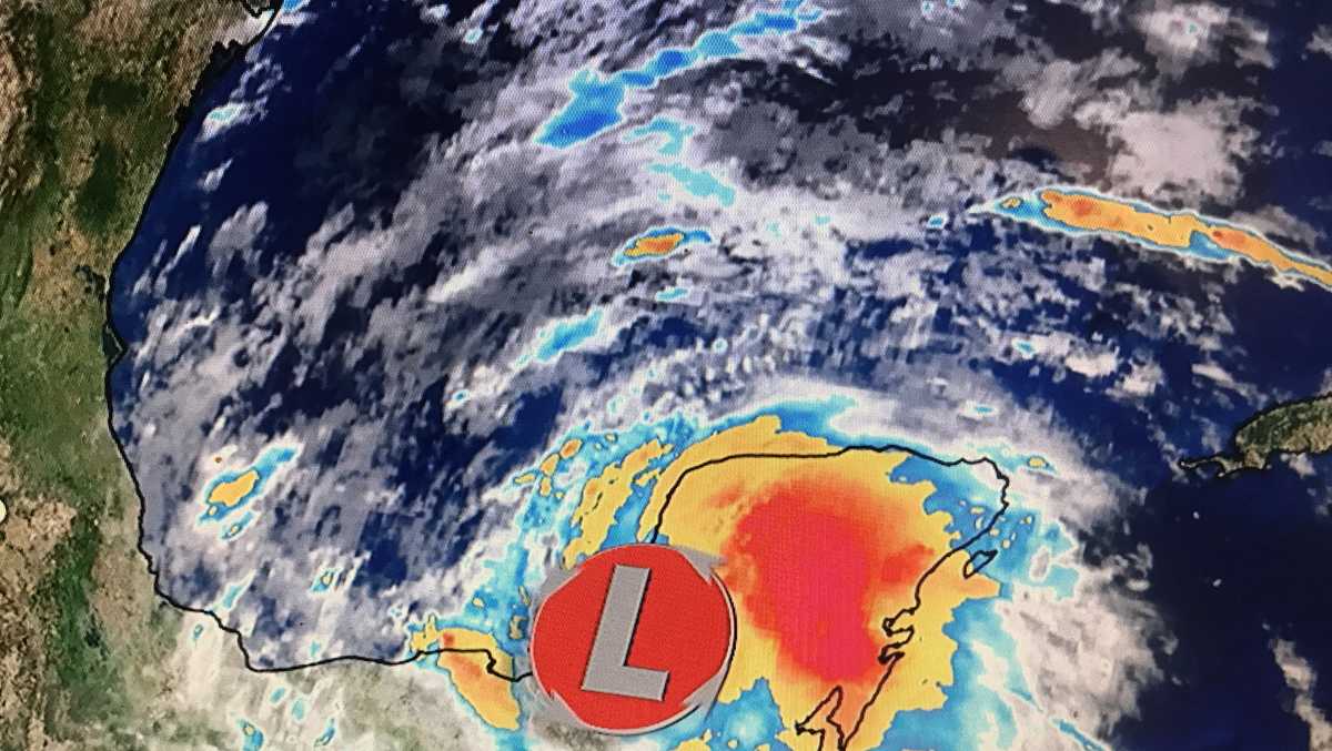 Tropical Depression Three forms in the Gulf