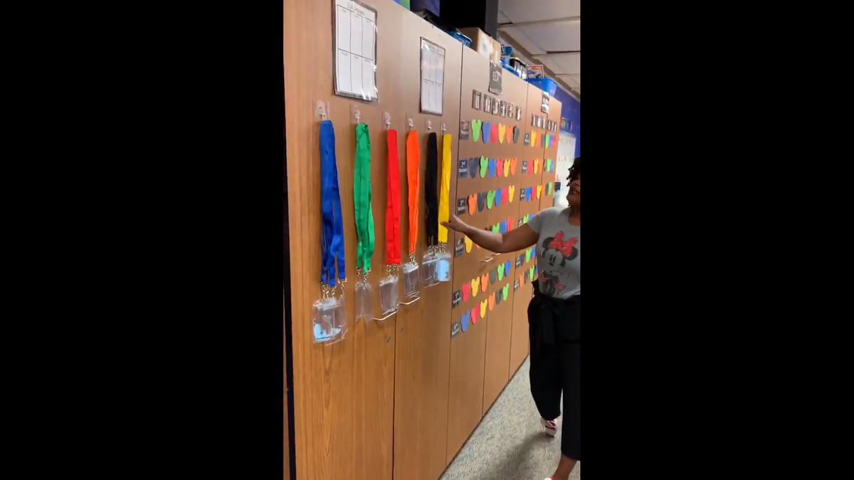 Fresno Unified teacher’s classroom setup goes viral