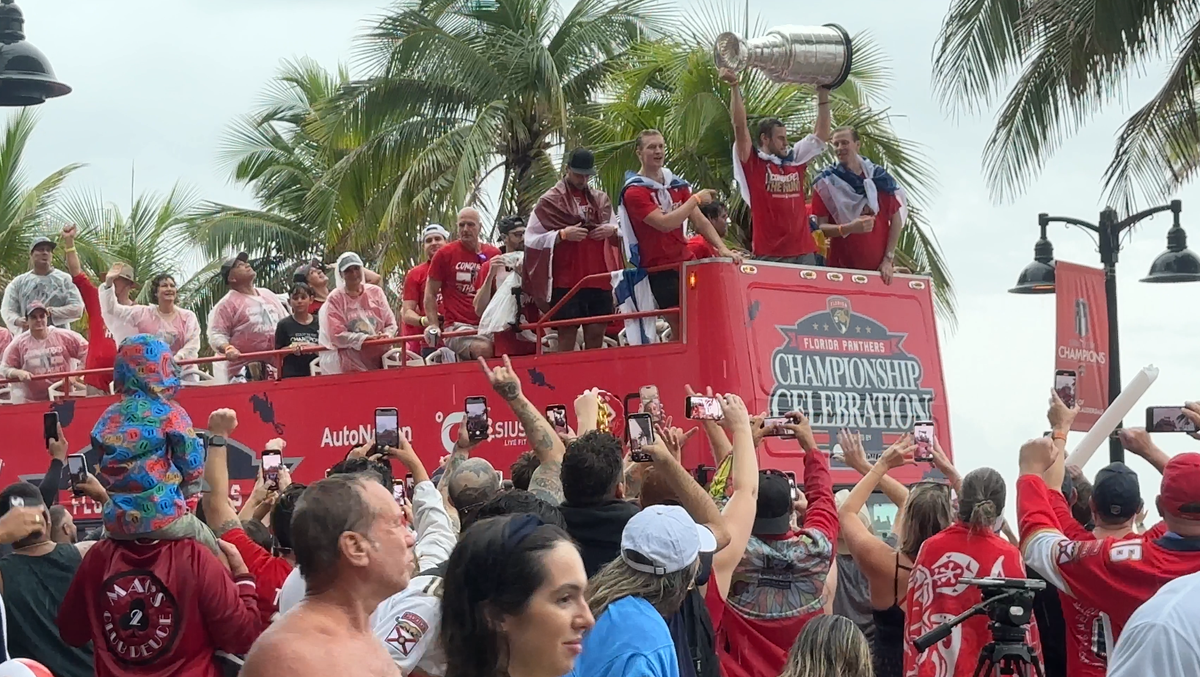 Fans enjoy unforgettable Florida Panthers Stanley Cup Championship ...