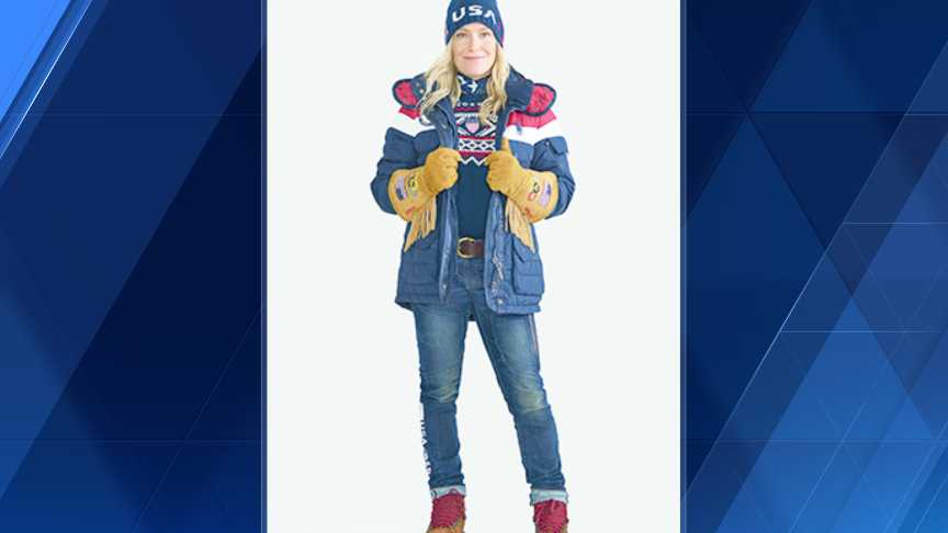 Team USA jackets have heater inside made in Pa.