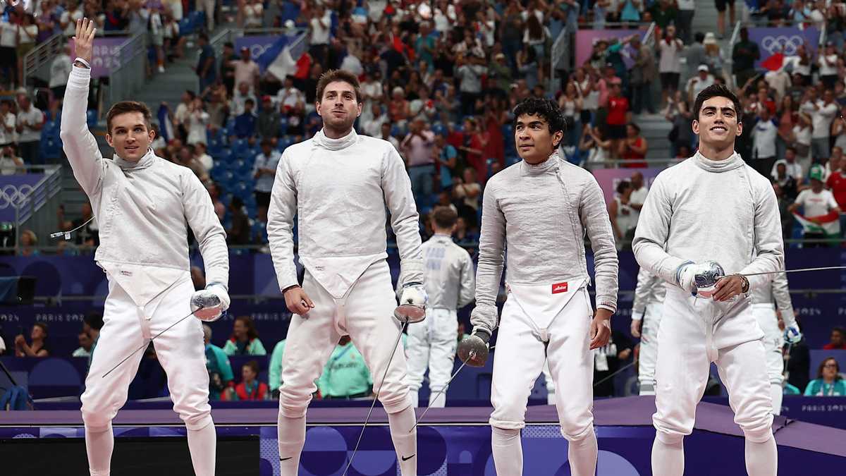 All 4 members of Team USA's men's sabre team have Harvard connections