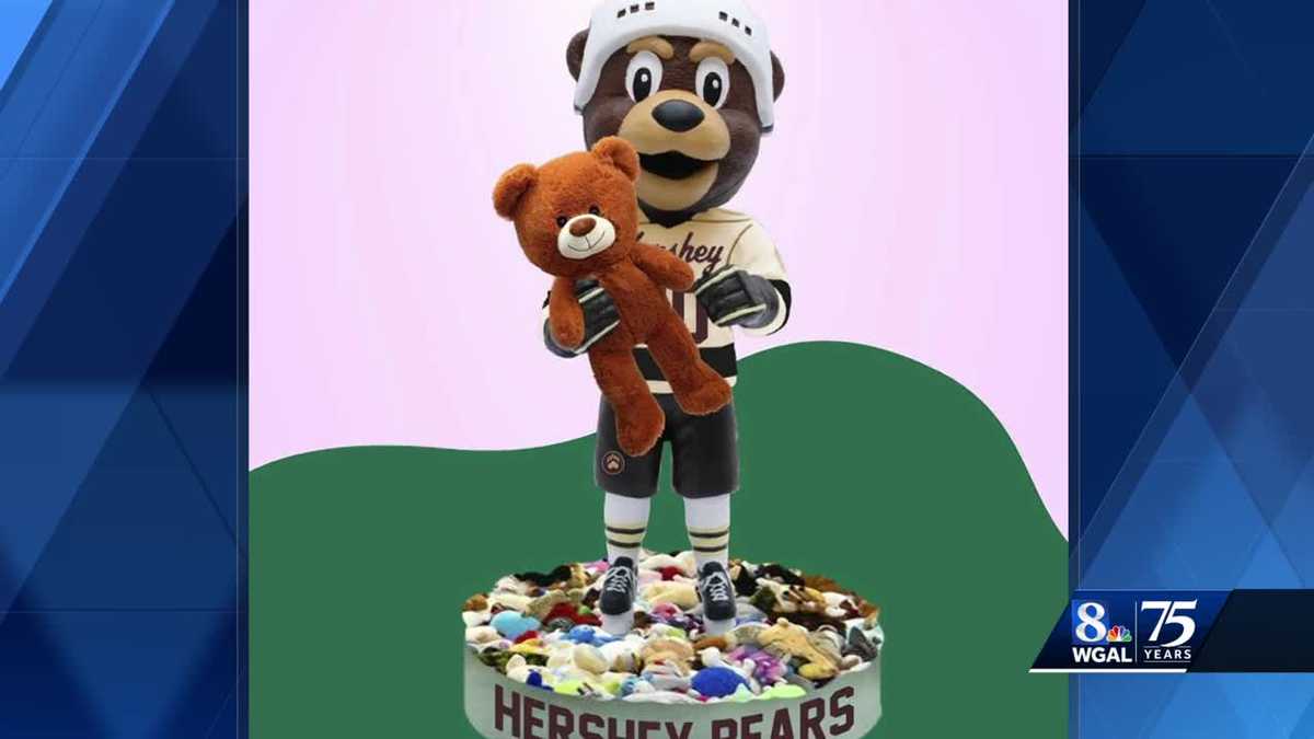 Historic Teddy Bear Toss gets a bobblehead in celebration