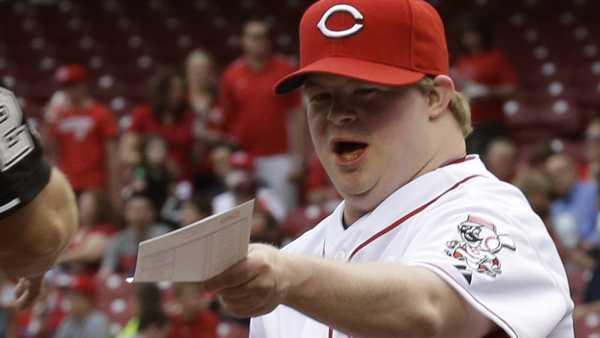 Batboy Teddy Kremer is back in the Reds dugout