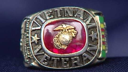 Man on the hunt for owner of recovered Vietnam veteran ring