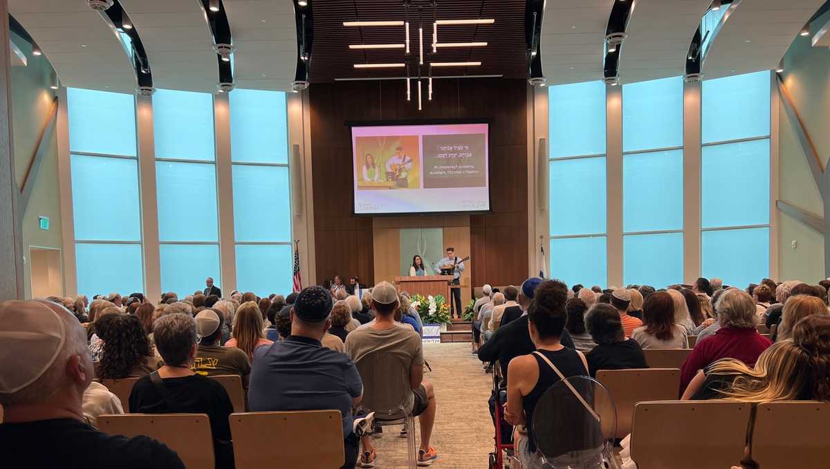 Services held for people in Israel amid war, Boca Raton, Florida man in ...