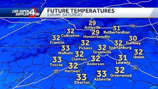 Cold weekend ahead; next week brings possibility of snow