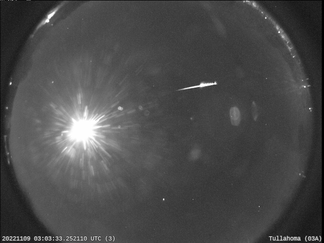 Meteors & Taurid 'fireballs' lit up the Alabama sky Tuesday night