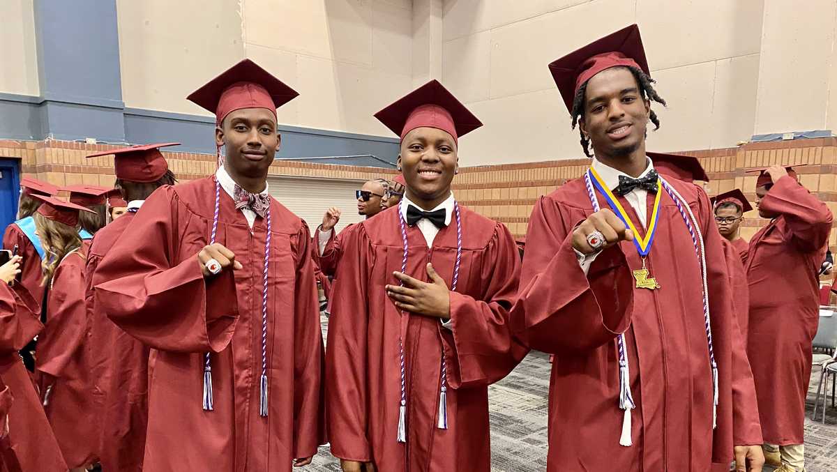 Destrehan High School senior fighting cancer graduates, defying the odds