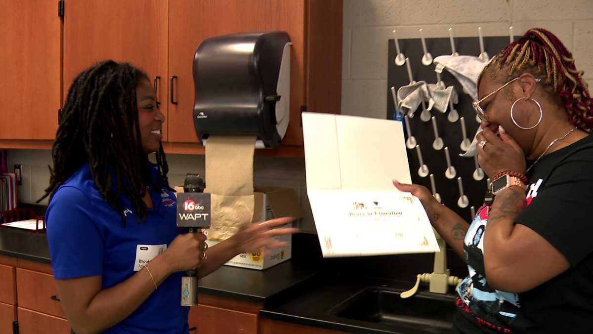 Full-circle moment as Terry teacher receives Alyce Clarke Award nomination