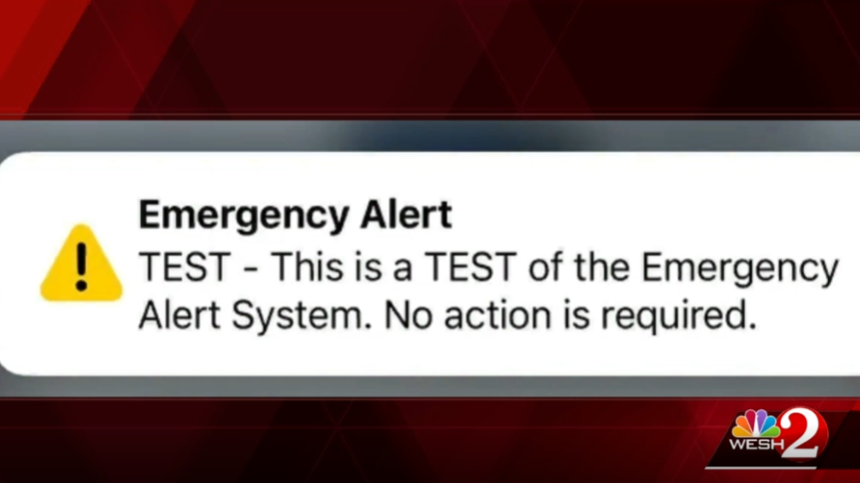 Florida Emergency Alert test: State apologizes for early alert