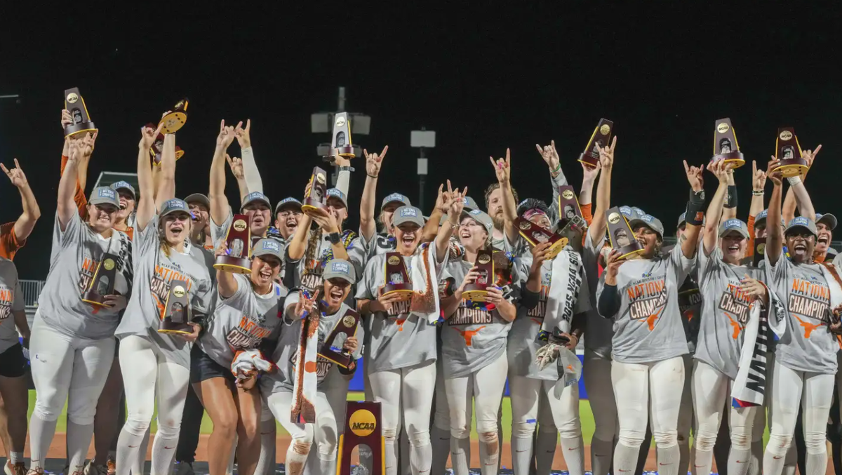 Women's College World Series: Texas wins first national title