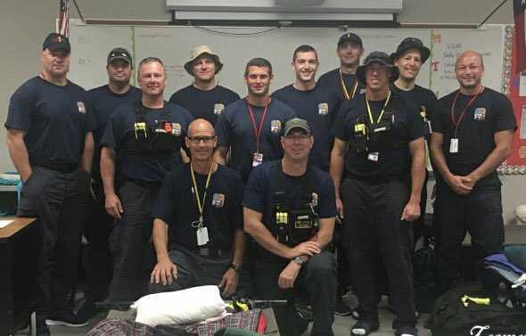 Welcome home Nebraska Task Force 1