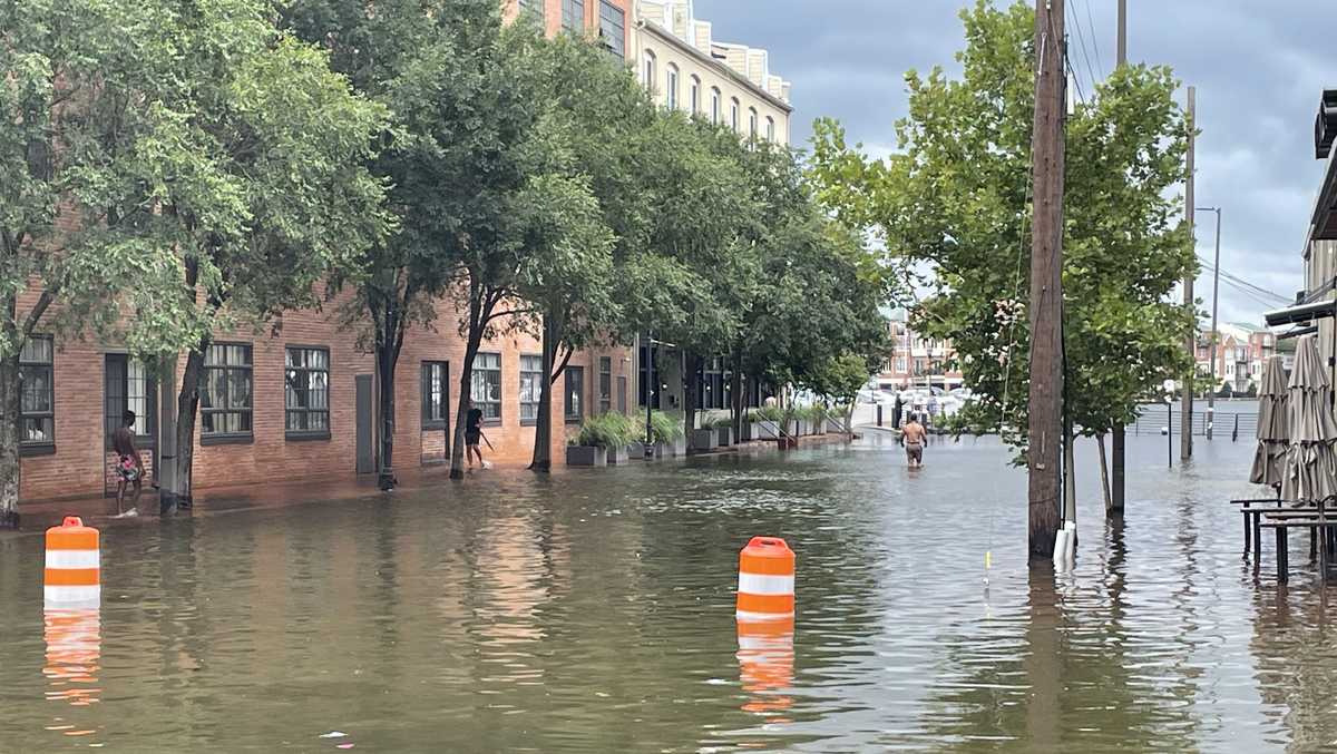 Maryland weather: Flooding observed from Debby's heavy rainfall