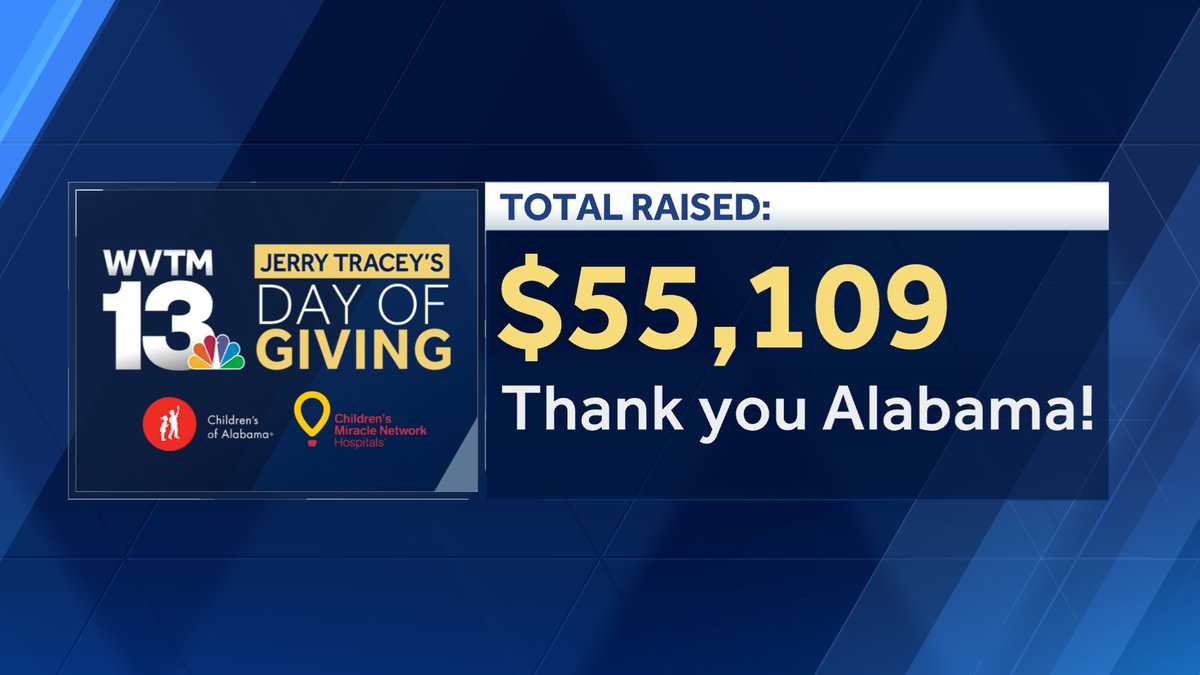 Jerry Tracey's Day of Giving Raises more than $55,000