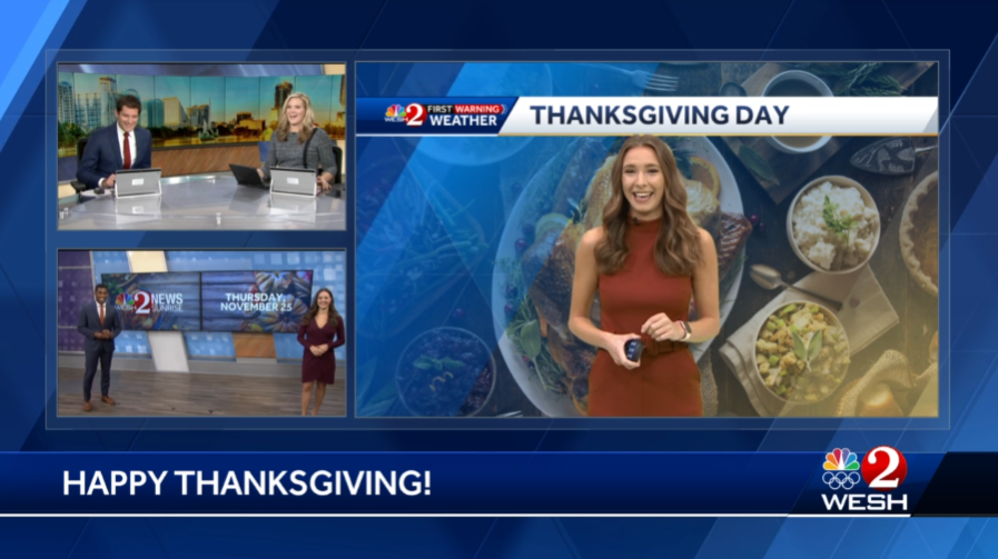 WESH 2 Sunrise team discusses what they are thankful for this year