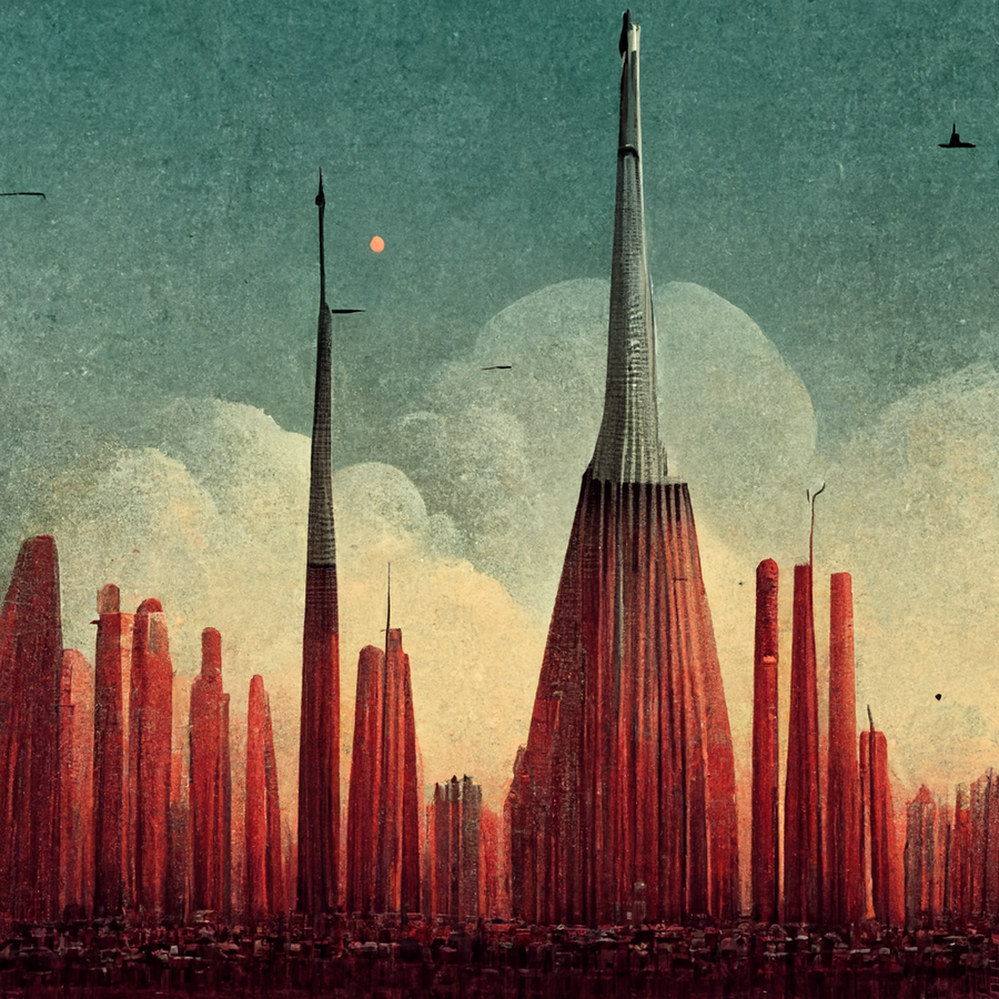 How the MidJourney artificial intelligence program sees Arkansas