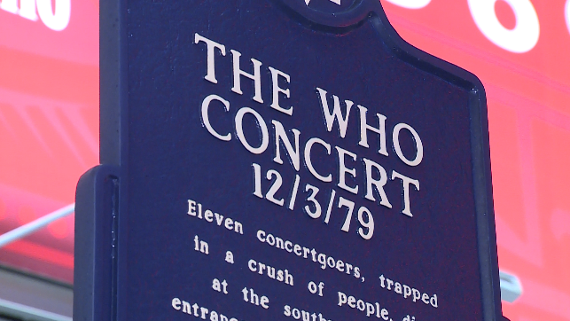 Loved ones gather to remember 11 people killed during 'The Who' concert ...