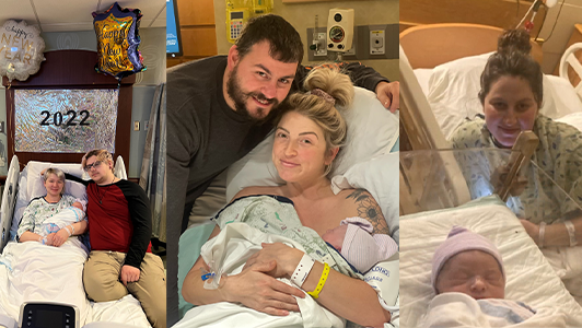 The first babies of the New Year are here!