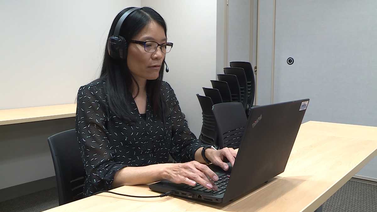 Counselors continue to staff mental health talk line as COVID-19 surges