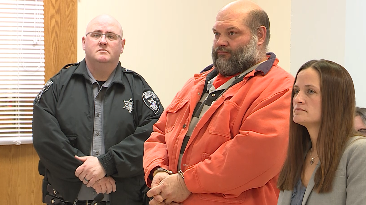 Robert Thibodeau appears in court after making violent threats against employees