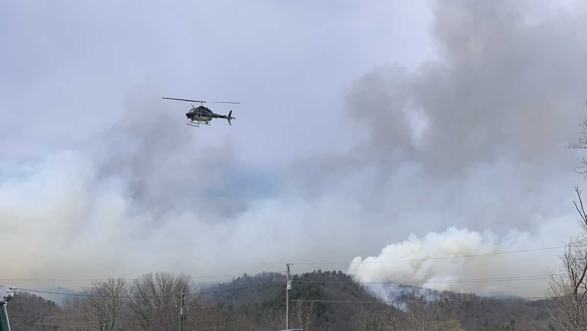 Evacuations issued as brush fire spreads through East Tennessee