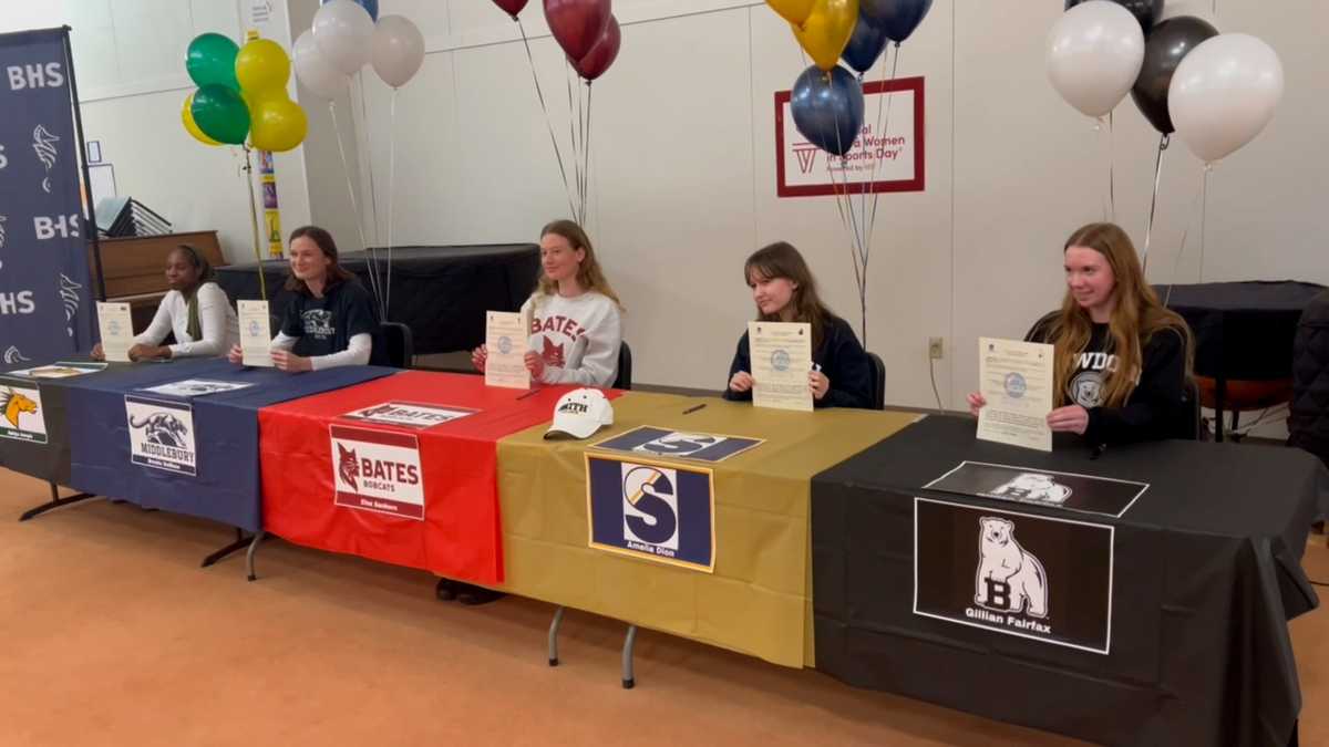 Five BHS girls athletes sign National Letters of Intent