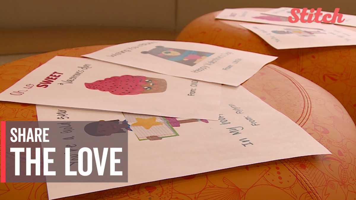 Sharing the love: Valentines pour in for children in hospital