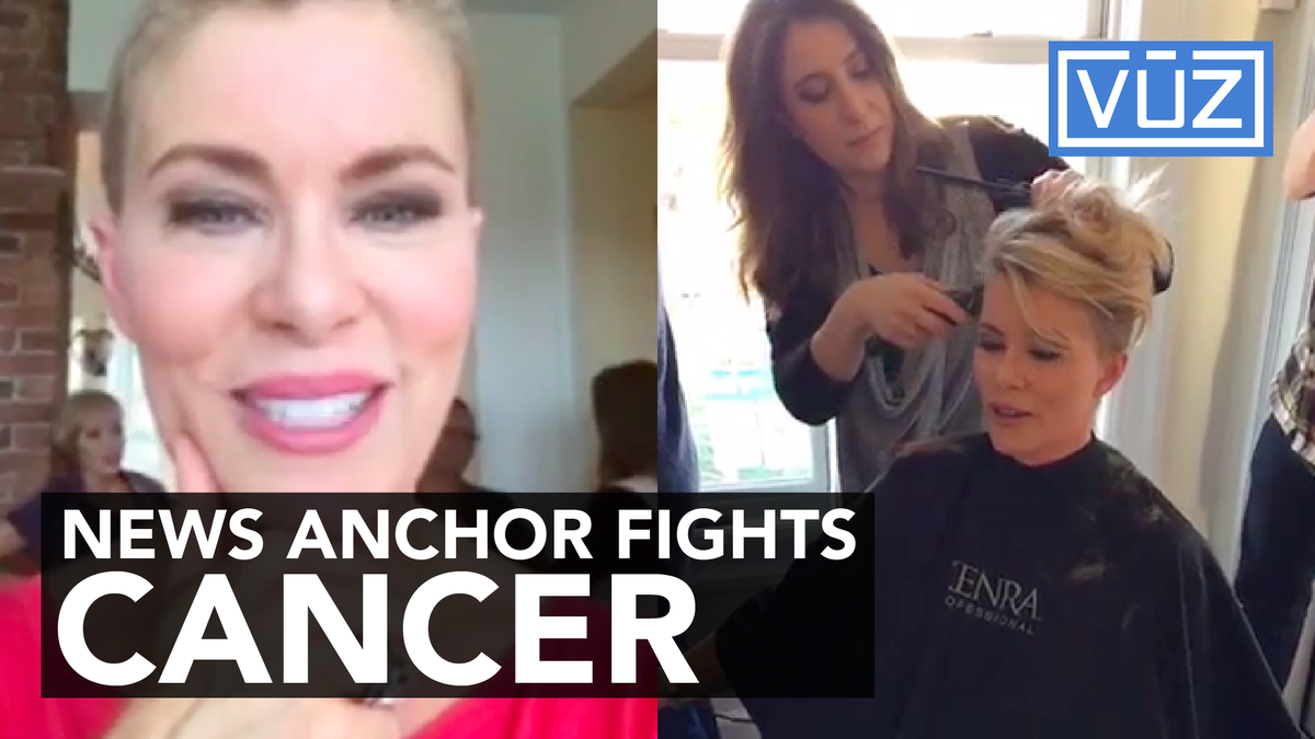 News anchor Kelly Frey kicked off breast cancer fight with 'hair ...