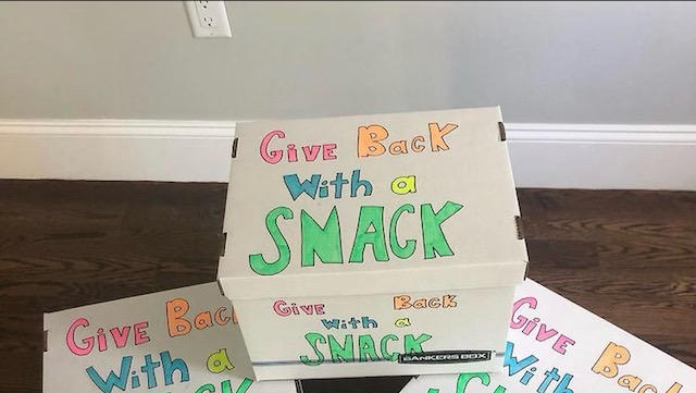 5 for Good: Southborough sisters collect uneaten snacks, donate to food ...