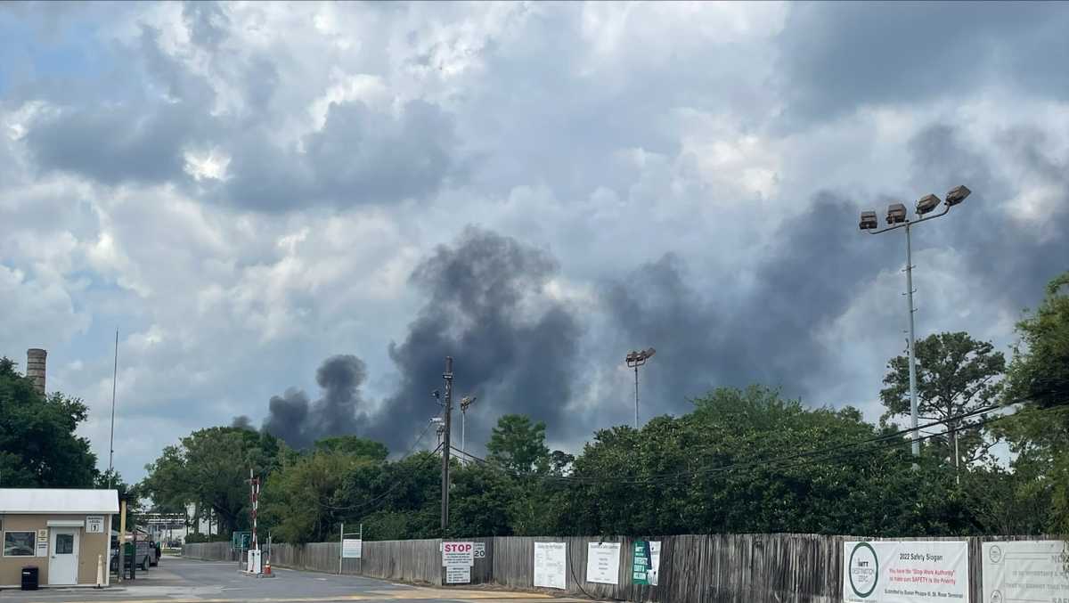 Storage facility fire reported in St. Charles Parish