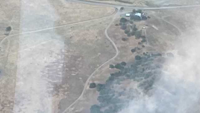 15-acre fire reported in San Benito County