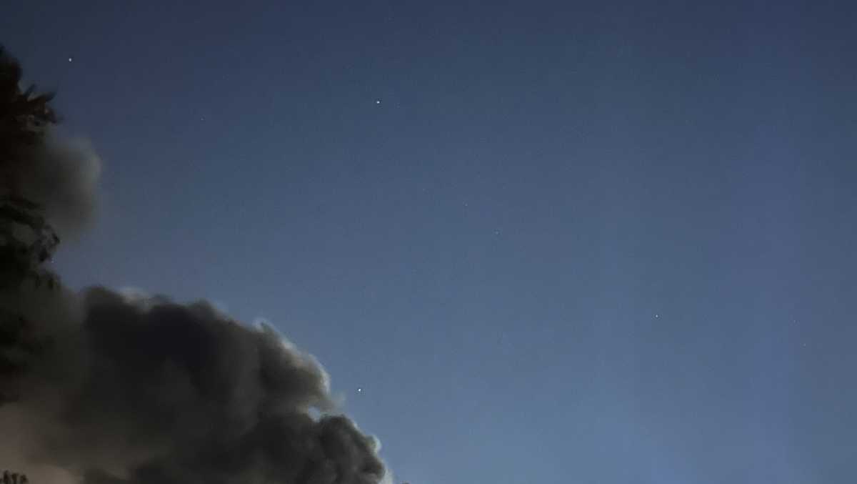 Video shows Daniel Carter Beard Bridge up in flames: 'you can hear the ...