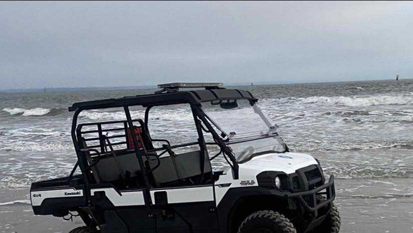 Georgia: City-owned ATV gets stuck on beach