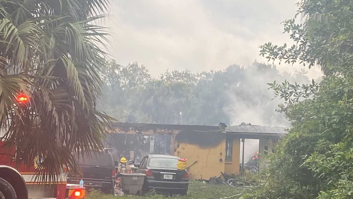 Early morning house fire destroys home on Miller Road in Bonita Springs