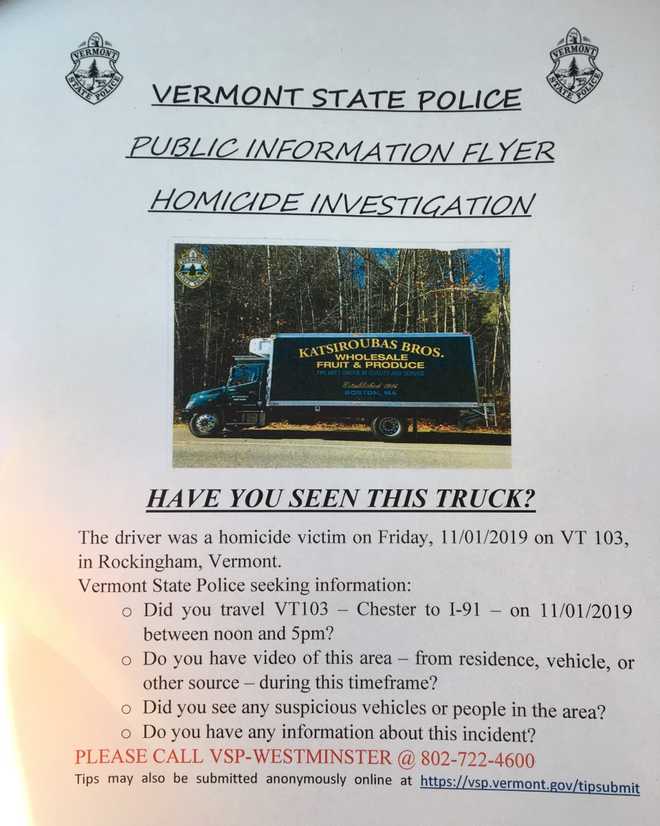 Police seeking information about homicide, hand out flyers to drivers