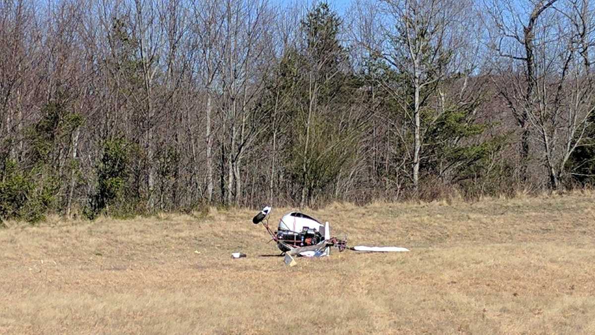 Plane crashes, pilot sent to hospital