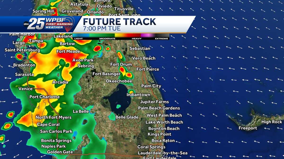 Heavy rain, storms and high wind gusts across South Florida